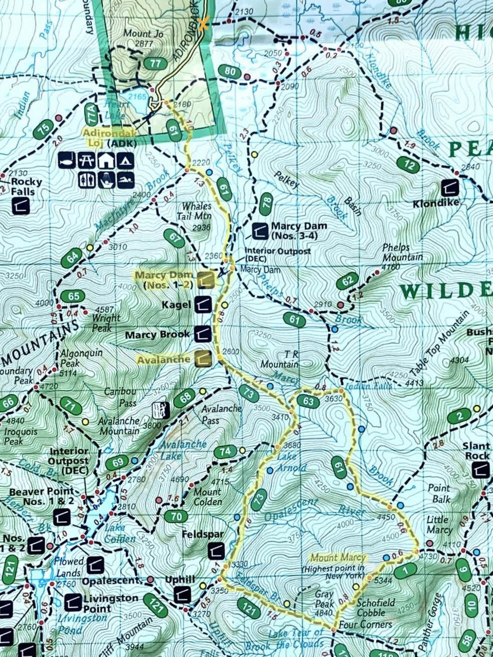 Our First Visit to the Adirondacks & NY State's Highest Peak - Mappy ...